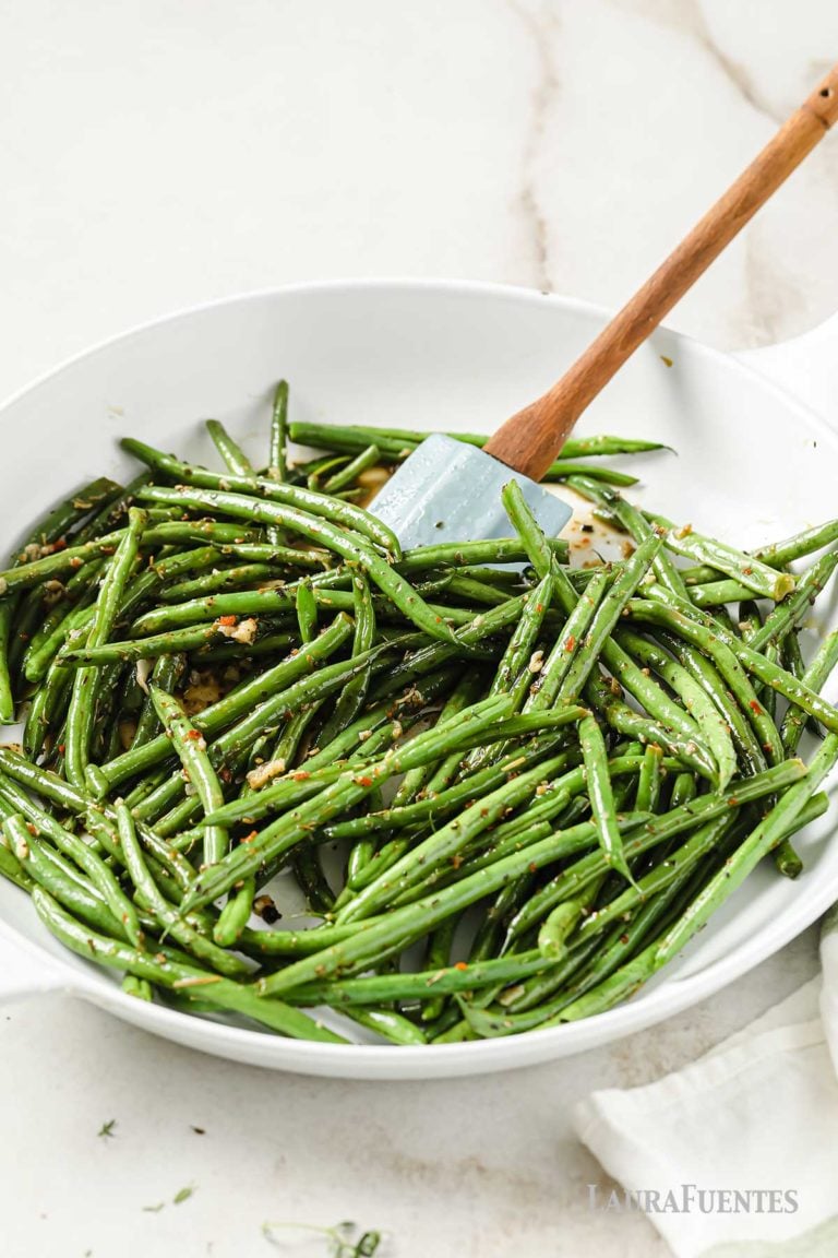 Spicy Green Beans | Laura Fuentes
