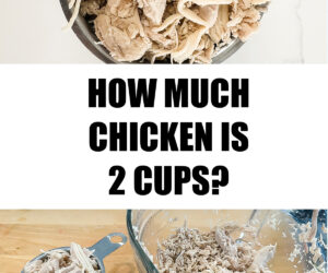 How Many Chicken Breasts is 2 cups of Chicken? | Laura Fuentes