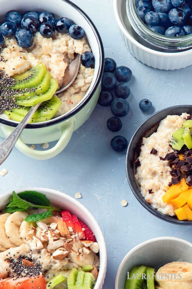 100 of the BEST Oatmeal Toppings | Laura Fuentes