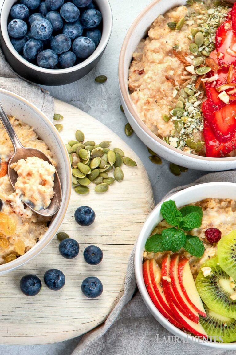 100 of the BEST Oatmeal Toppings | Laura Fuentes