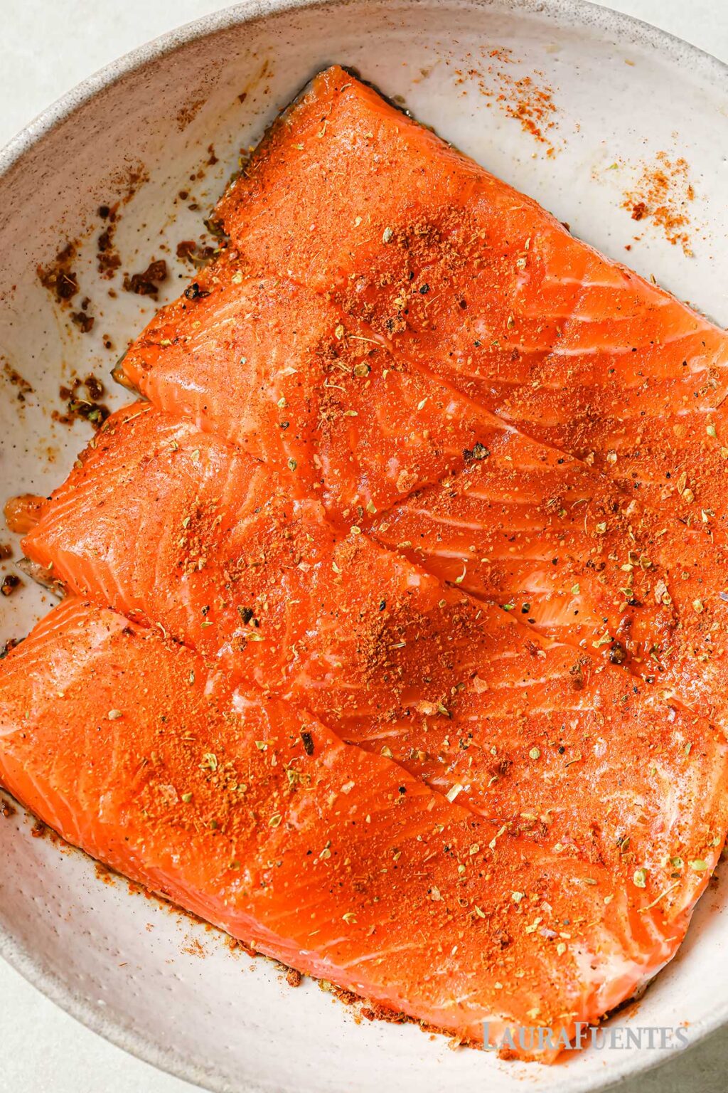 Baked Cajun Salmon {3-Ingredients} | Laura Fuentes