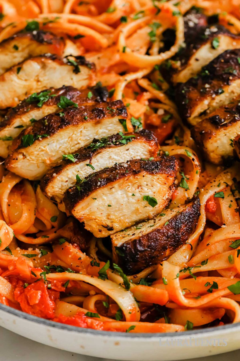 The Blackened Chicken Pasta worth Making! | Laura Fuentes