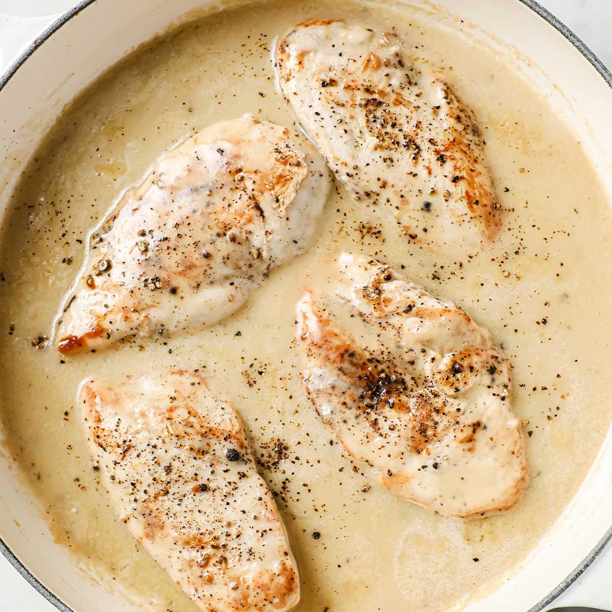 The BEST Chicken with Heavy Cream