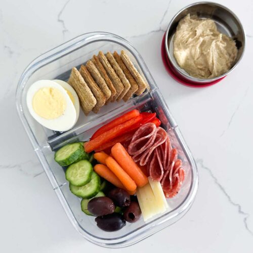 Quick & Healthy Adult Lunchables for the Office | Laura Fuentes