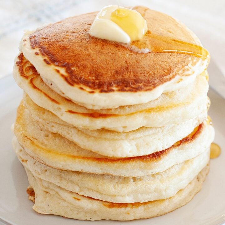 Fluffy Pancakes without Eggs
