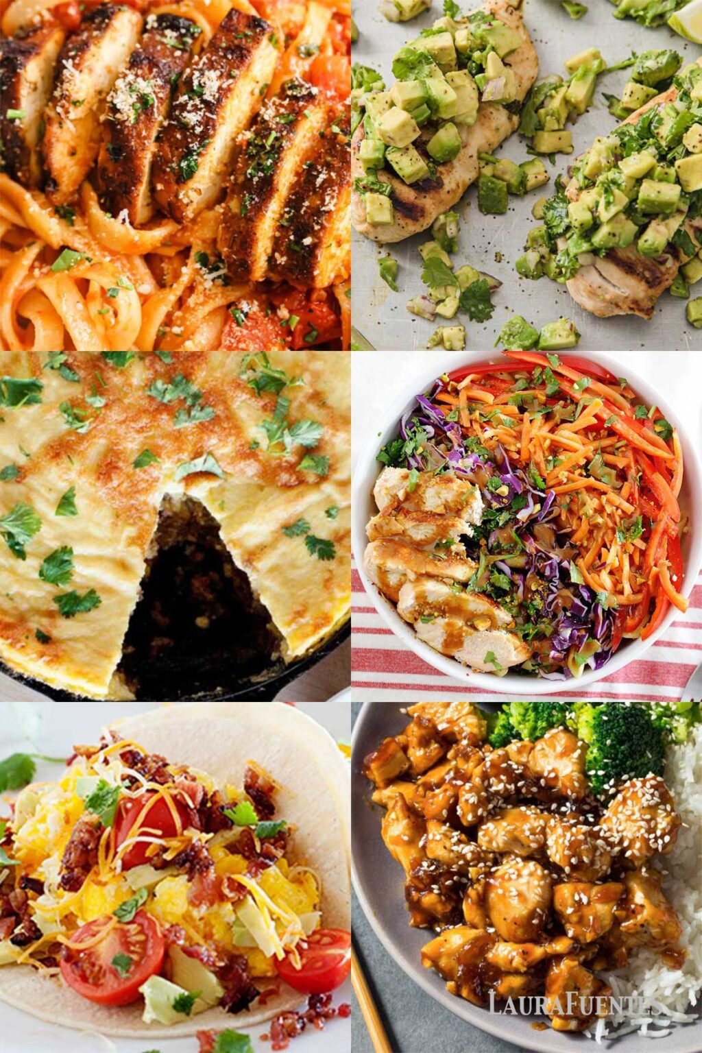 30 Minute Family Dinner Ideas List | Laura Fuentes