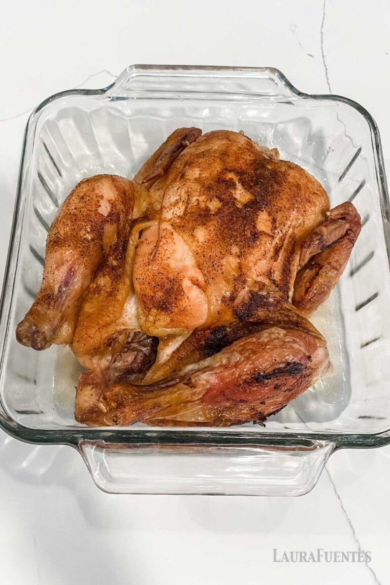 Juicy Reheated Rotisserie Chicken: Here's How! | Laura Fuentes