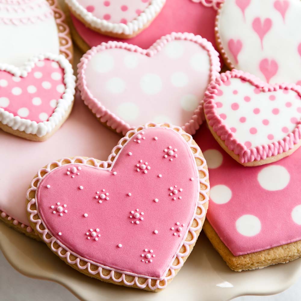 Gluten Free Valentine's Day Cookies Recipe | Laura Fuentes