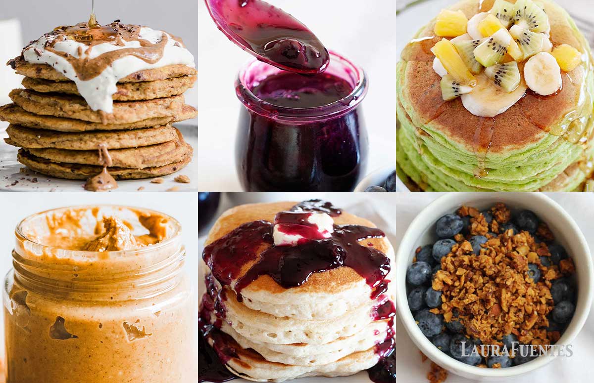 Family-Friendly Healthy Pancake Toppings | Laura Fuentes