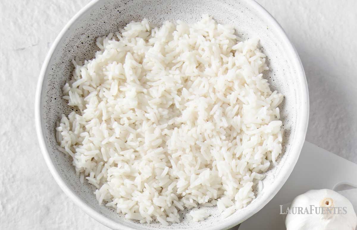 Rice Cooker Rice: Water to Rice Ratios, Recipe & Servings | Laura Fuentes