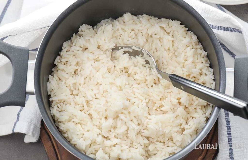 How to Cook Rice for Beginners & Rice Water Ratios | Laura Fuentes