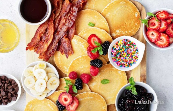 Pancake Bar Set Up Made Easy | Laura Fuentes