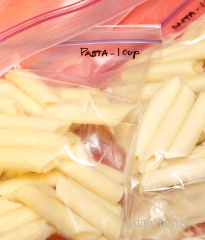How to Freeze Pasta | Laura Fuentes