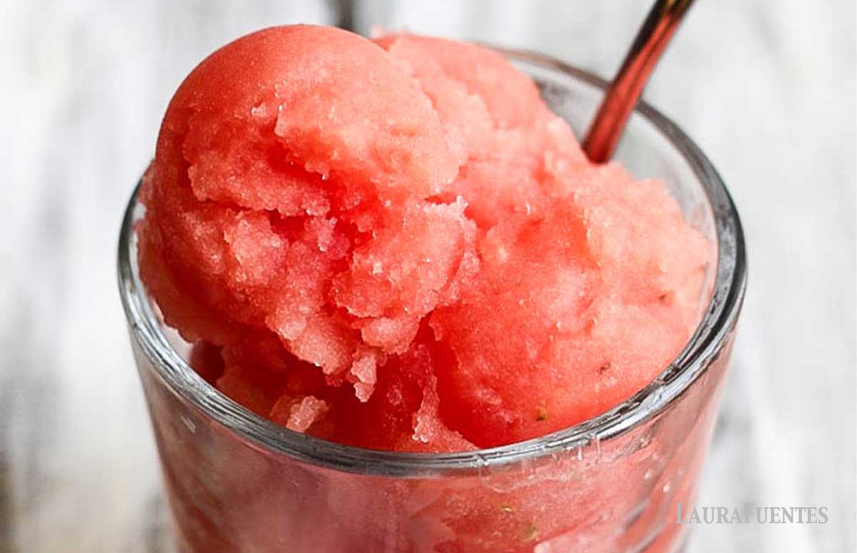 Easiest Watermelon Slushie | Laura Fuentes