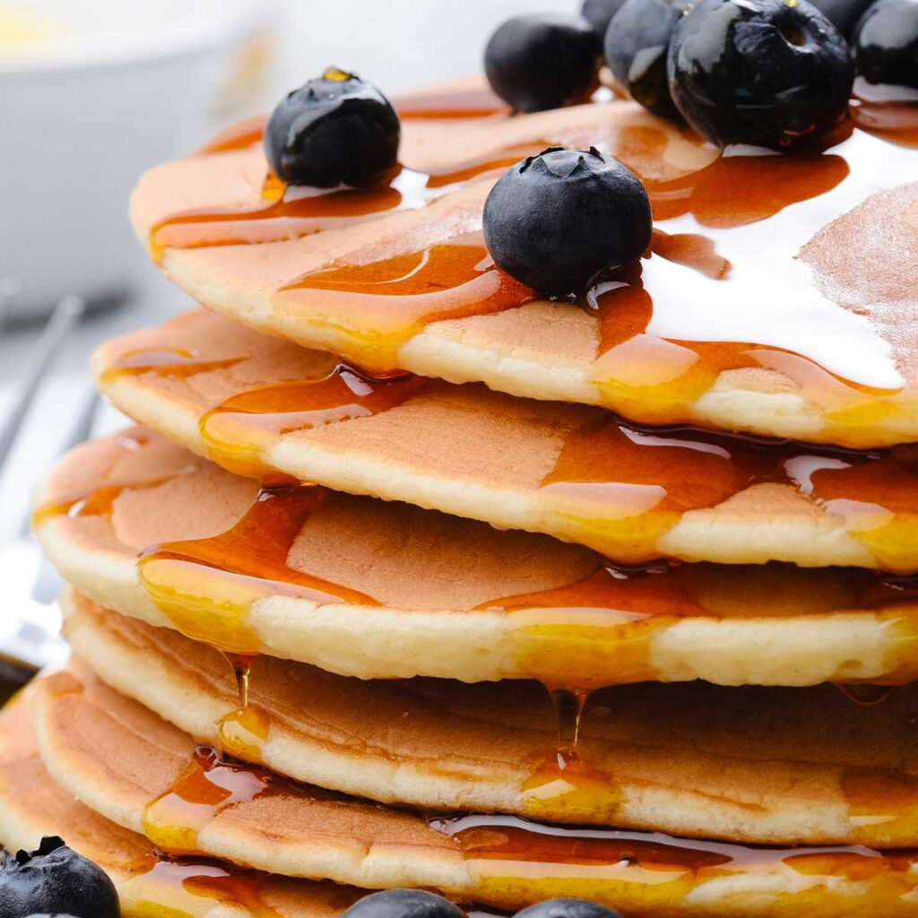 Honey Pancakes Recipe | Laura Fuentes