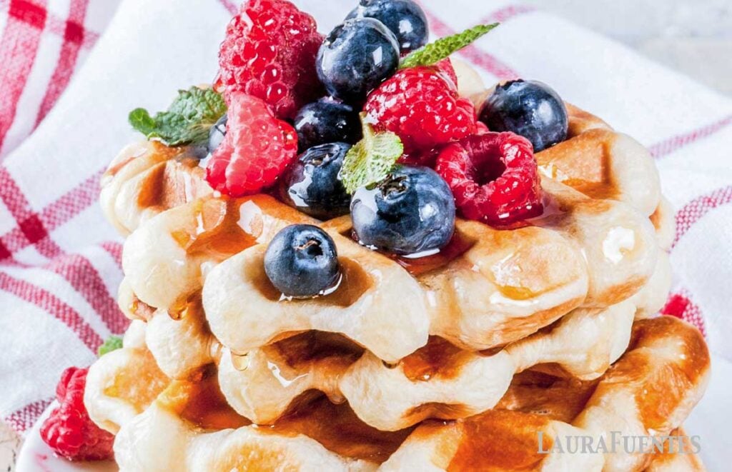 Make Great Waffles Using Pancake Mix | Laura Fuentes