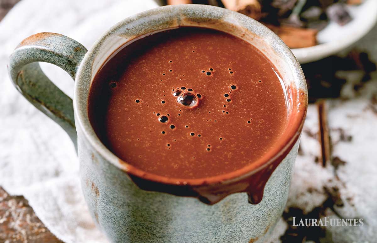 Hot Chocolate with Water (Cocoa Powder) | Laura Fuentes