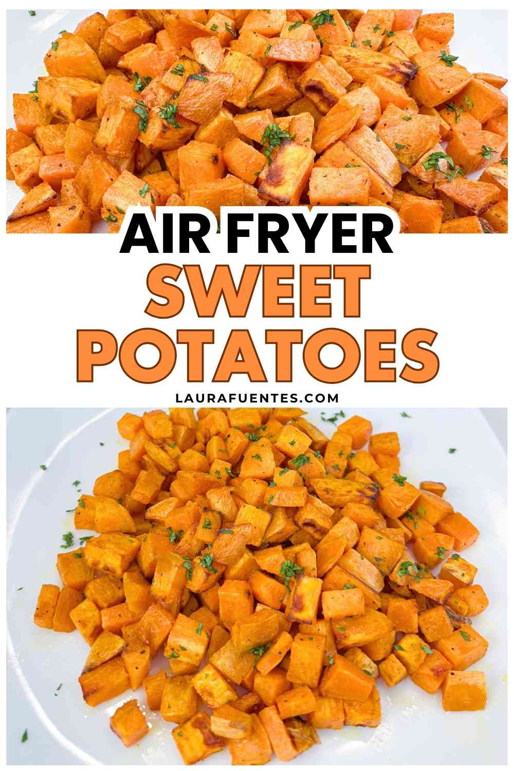 Air Fryer Sweet Potato Cubes