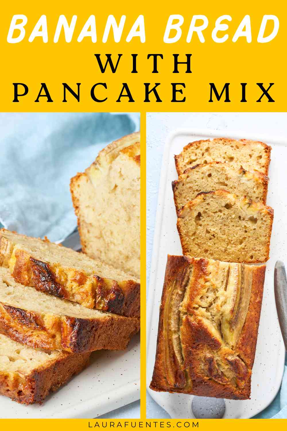 Banana Bread with Pancake Mix (Quick & Easy Recipe)