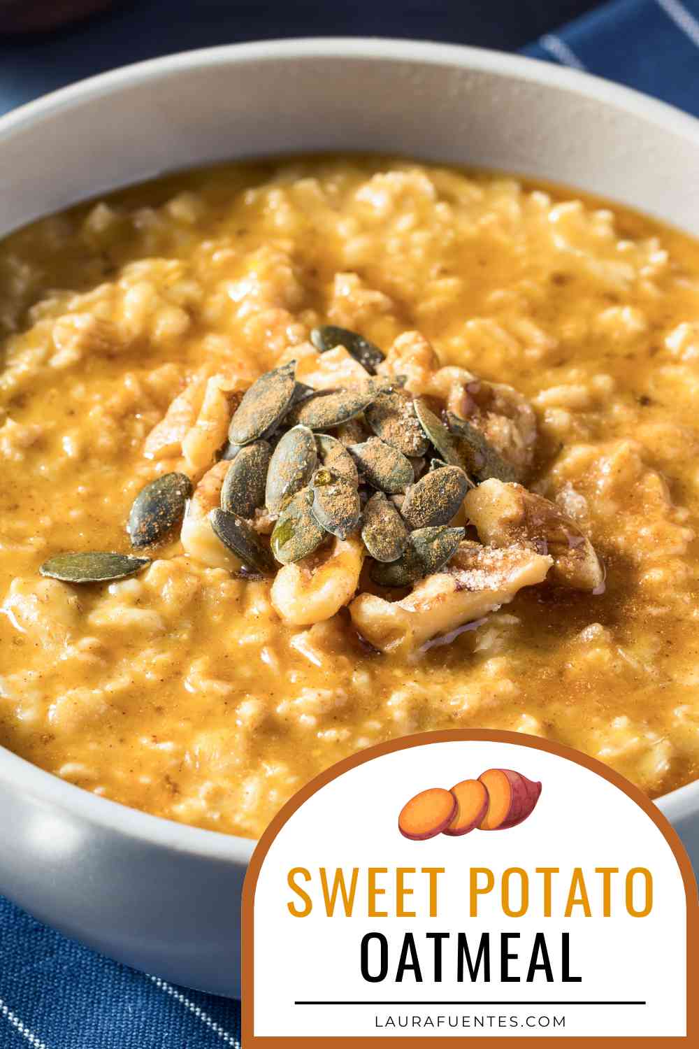 Sweet Potato Oatmeal (Stovetop)