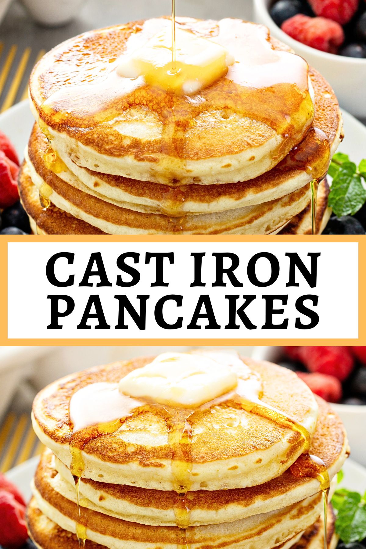 Grandma's Cast Iron Pancakes | Laura Fuentes