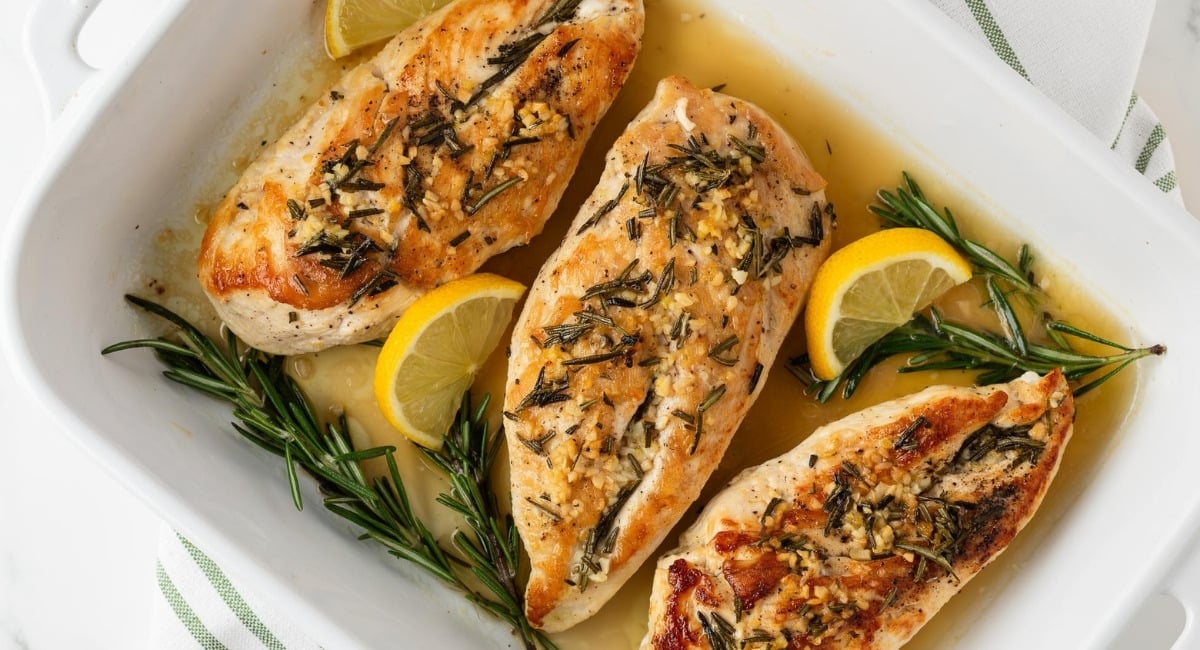 Baked Rosemary Chicken Breasts