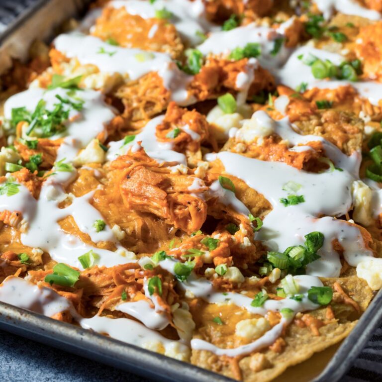 Buffalo Chicken Nachos