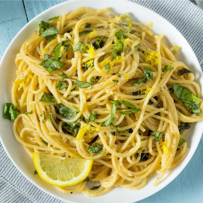 Lemon Basil Pasta Recipe