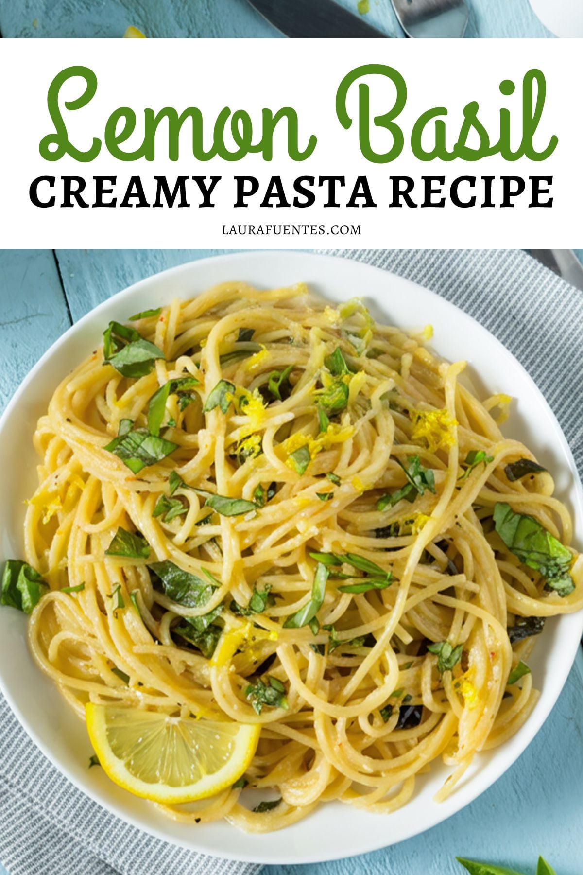 Lemon Basil Pasta Recipe