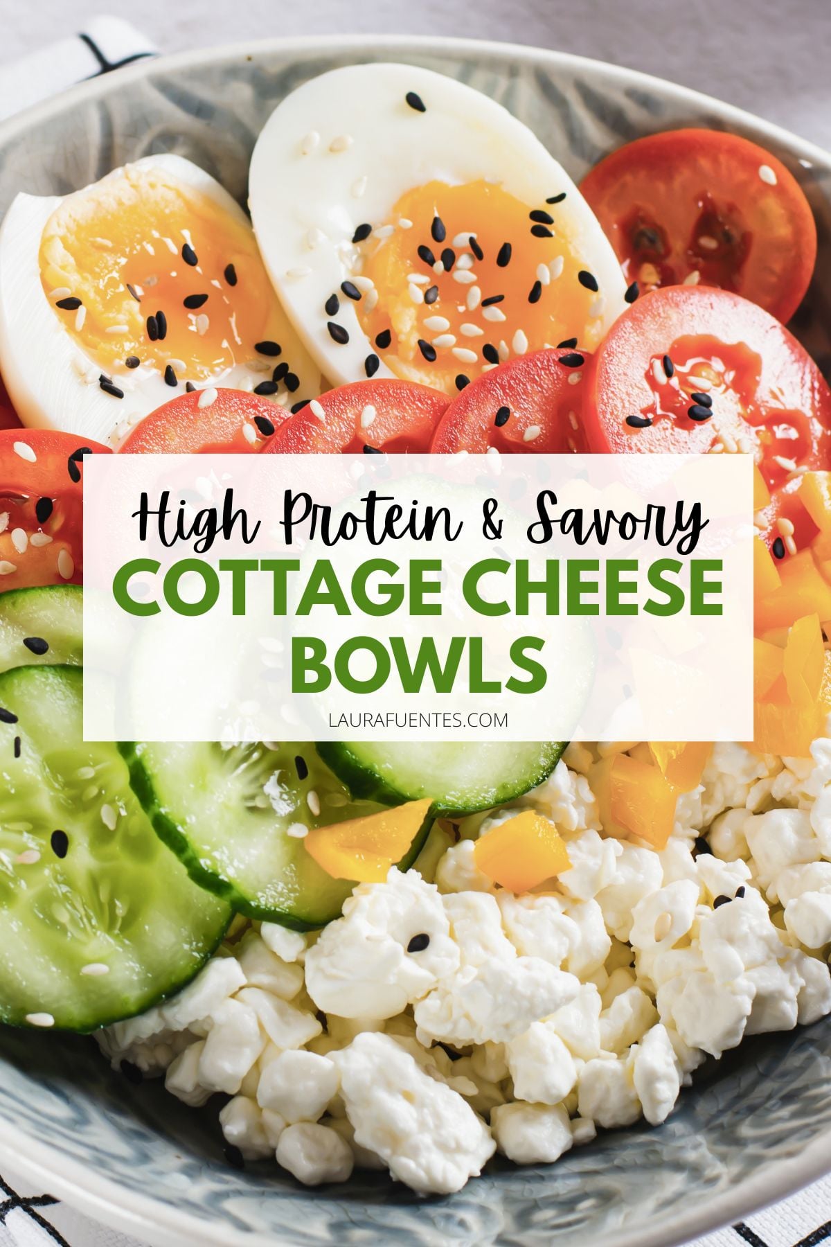 Savory Cottage Cheese Bowl