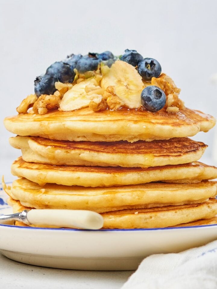 Honey Pancakes Recipe | Laura Fuentes