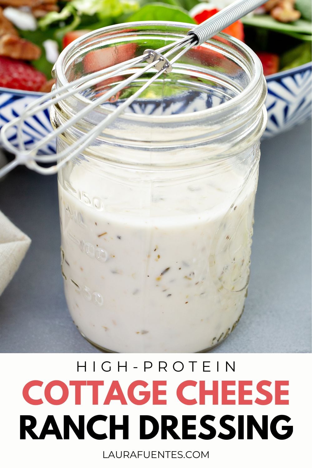 Cottage Cheese Ranch Dressing