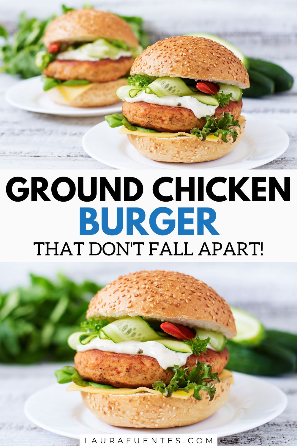 Chicken Burger Patties That Don't Fall Apart