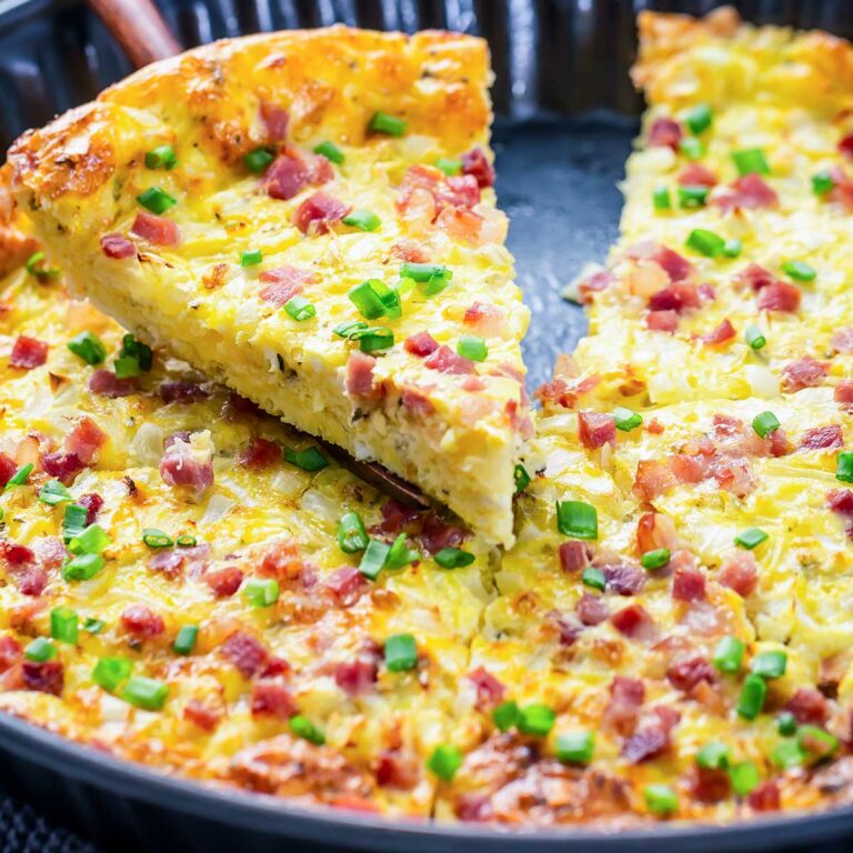 Cottage Cheese Crustless Quiche (Easy High-Protein Breakfast)