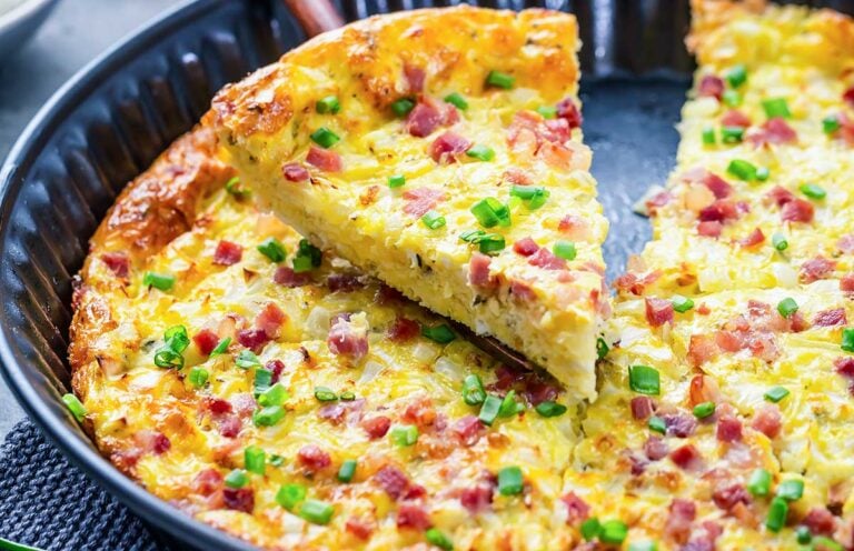 Cottage Cheese Crustless Quiche (Easy High-Protein Breakfast)