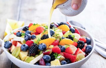 Easy Fruit Salad Dressing with 3 Ingredients