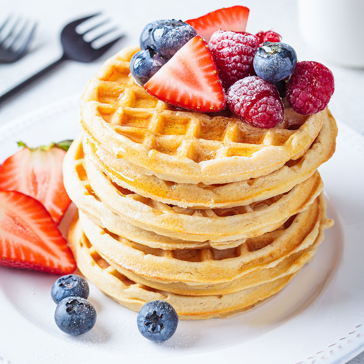 Protein Waffles with Protein Powder (10g Each)