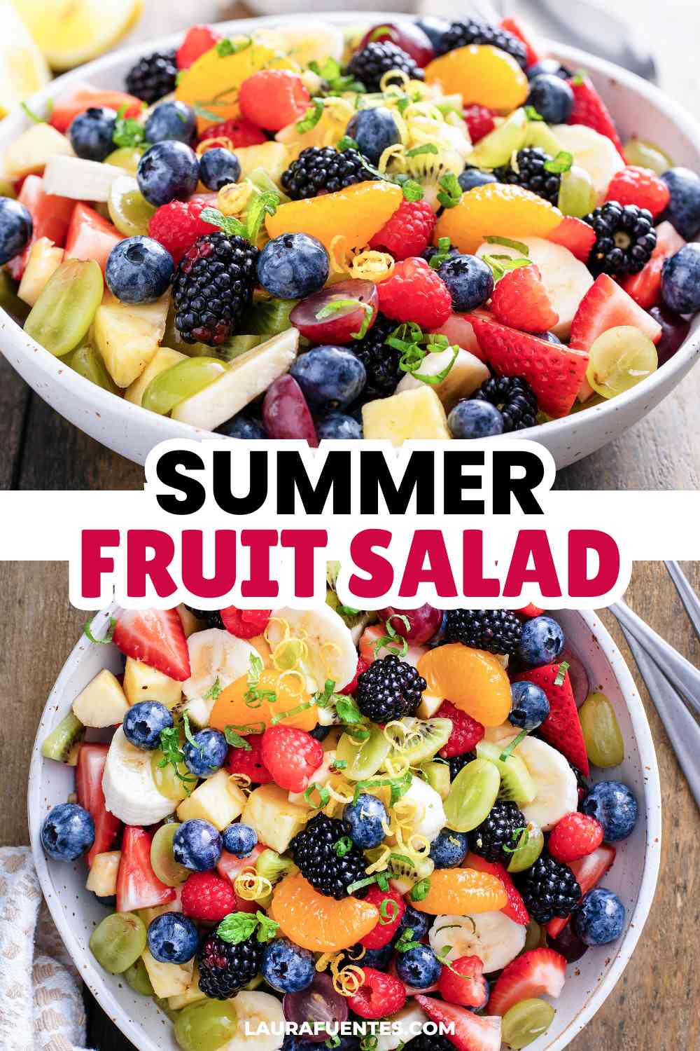 The Best Summer Fruit Salad (Easy, Colorful & Refreshing!)
