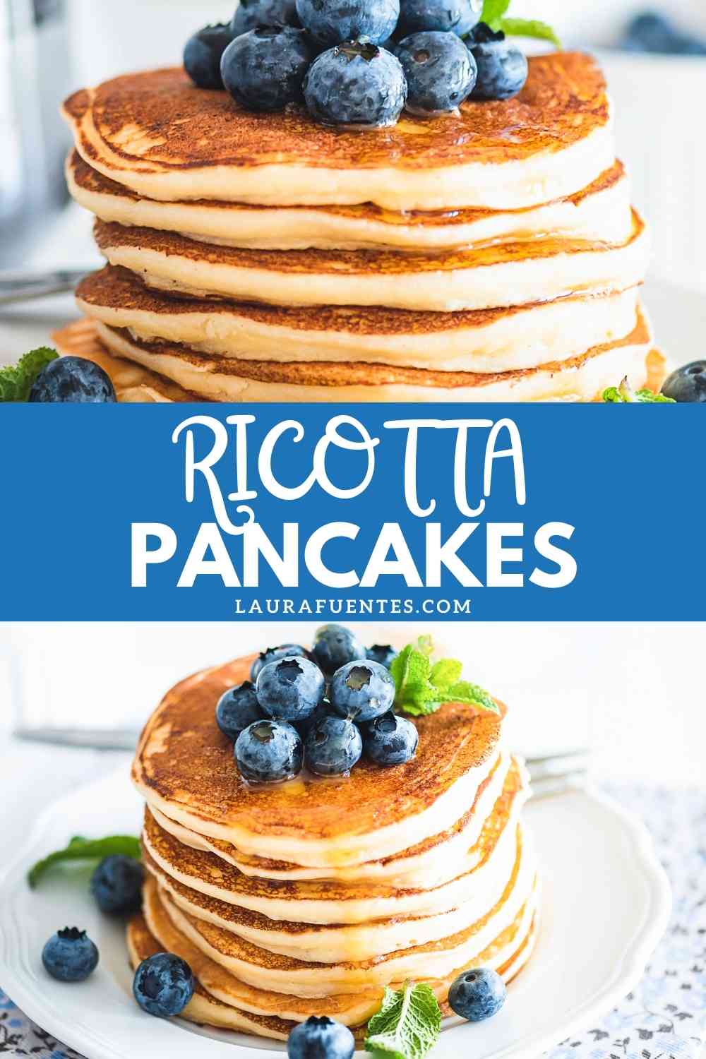 Fluffy Ricotta Pancakes Recipe