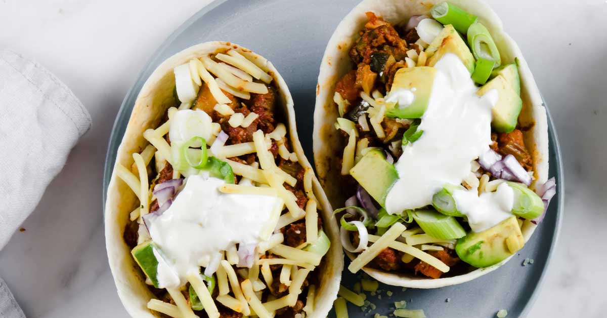 Taco Boats (Quick & Easy!)