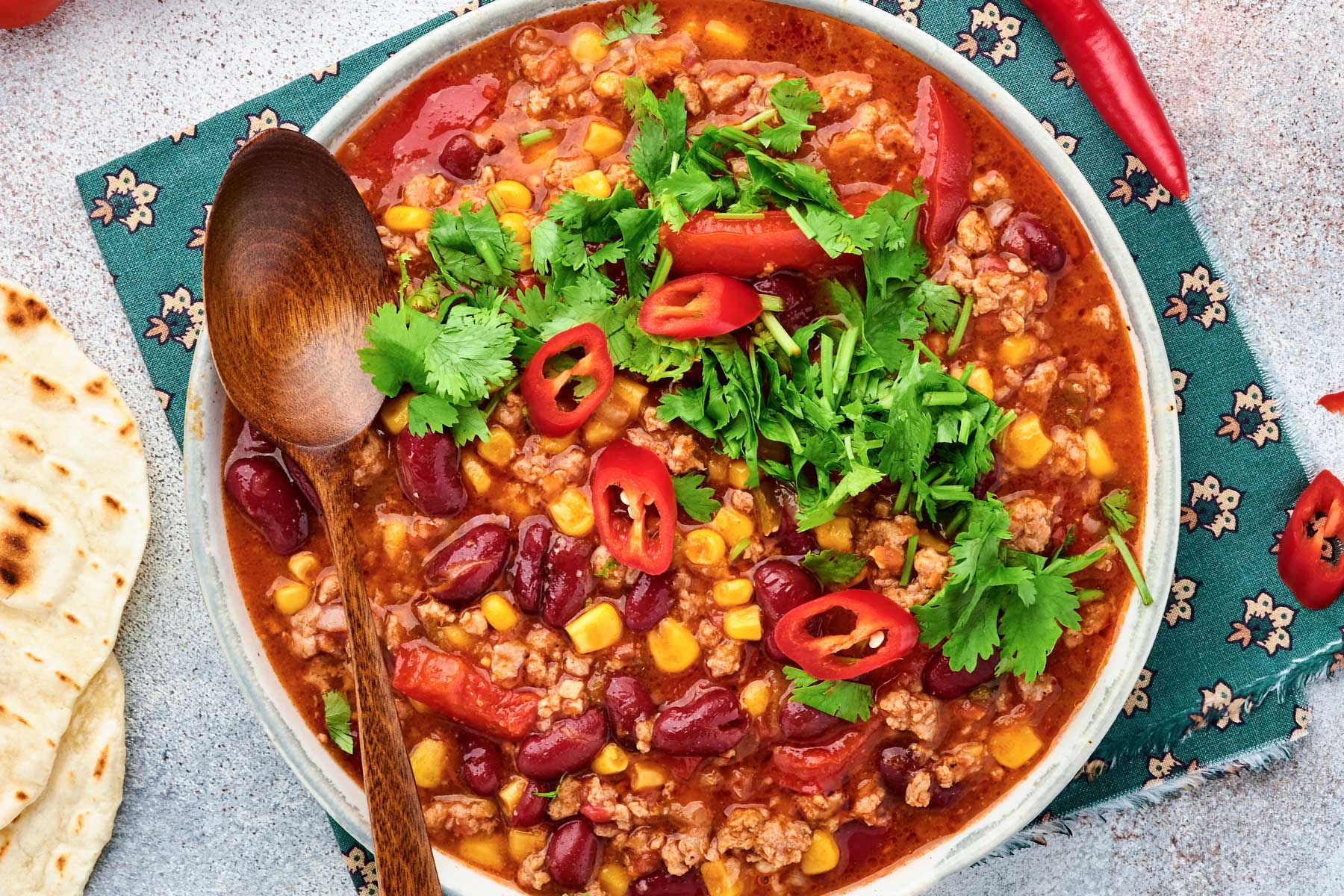 Easy Corn Chili Recipe (Santa Fe Style)