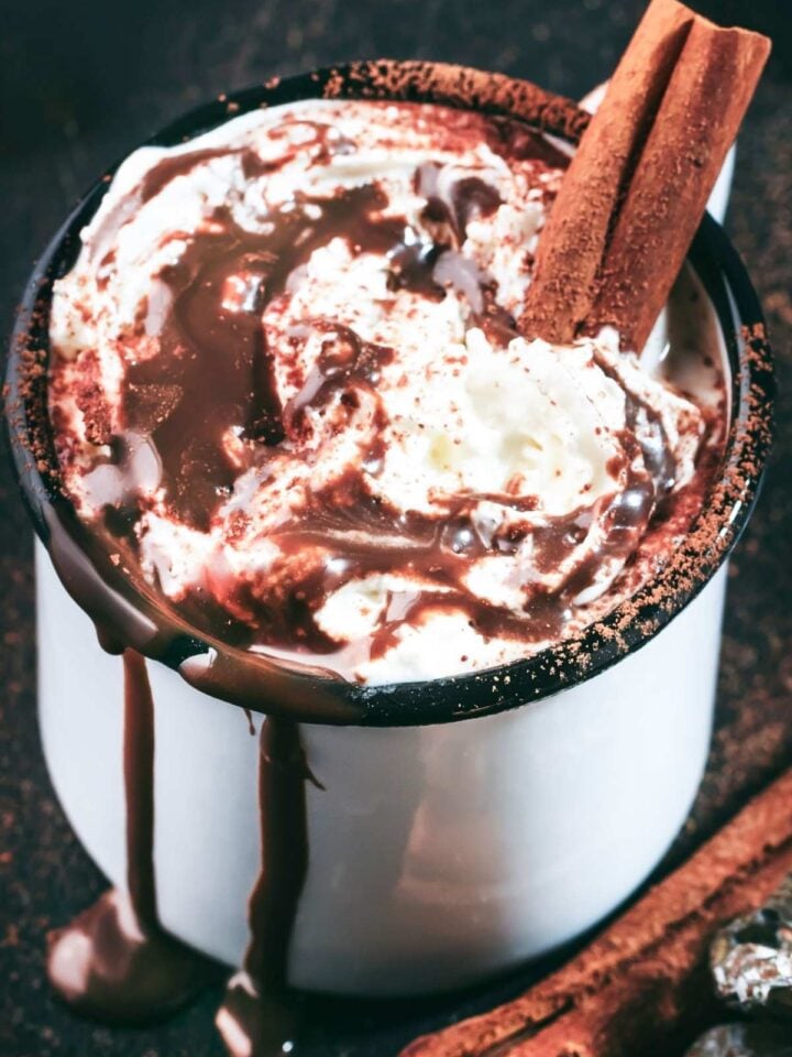 Strawberry Hot Chocolate
