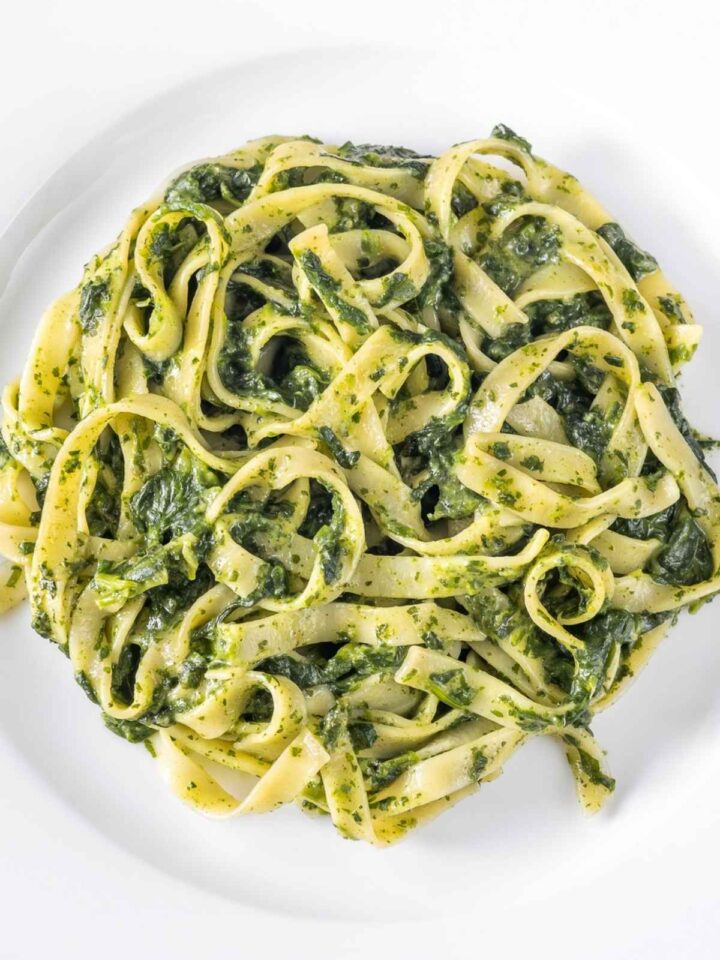 Spinach Alfredo Pasta Recipe