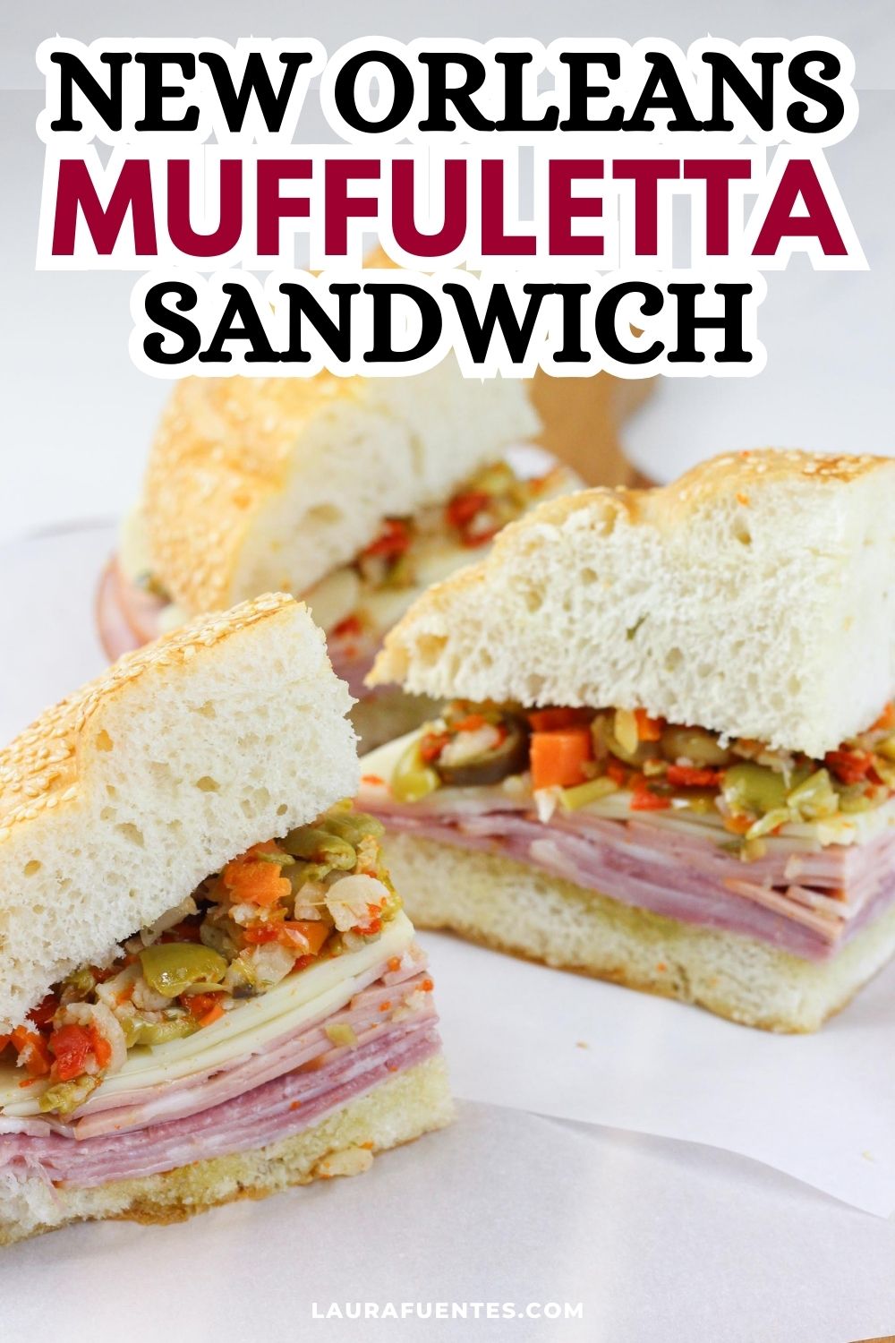 Authentic New Orleans Muffuletta Sandwich Recipe