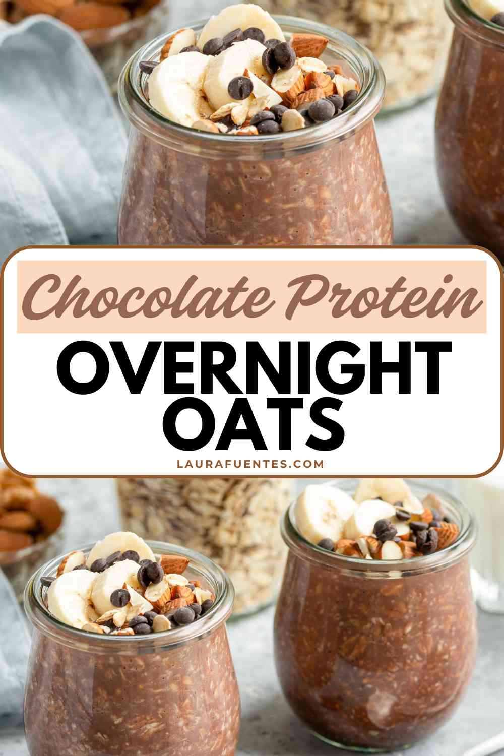 Chocolate Protein Overnight Oats
