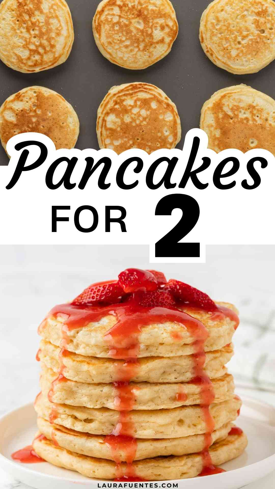 Pancakes for Two (Easy Small Batch Recipe)